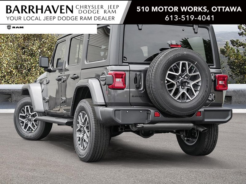 Barrhaven New 2025 Jeep Wrangler Sahara in stock New vehicle overview ...