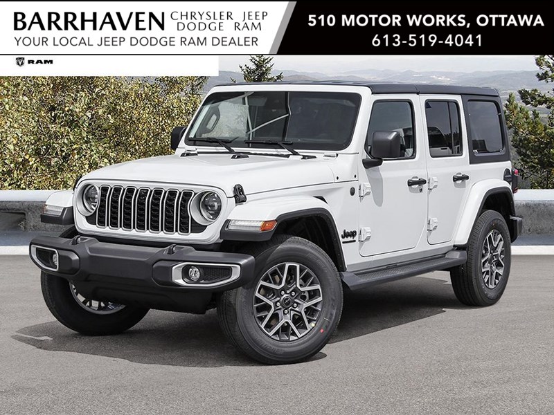 Barrhaven New 2025 Jeep Wrangler Sahara in stock New vehicle overview ...