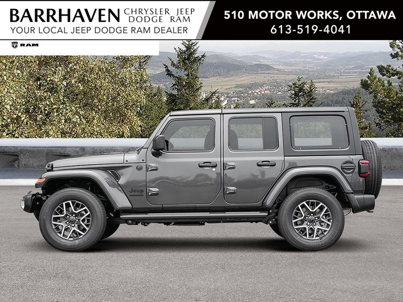 Barrhaven New 2025 Jeep Wrangler Sahara in stock New vehicle overview ...